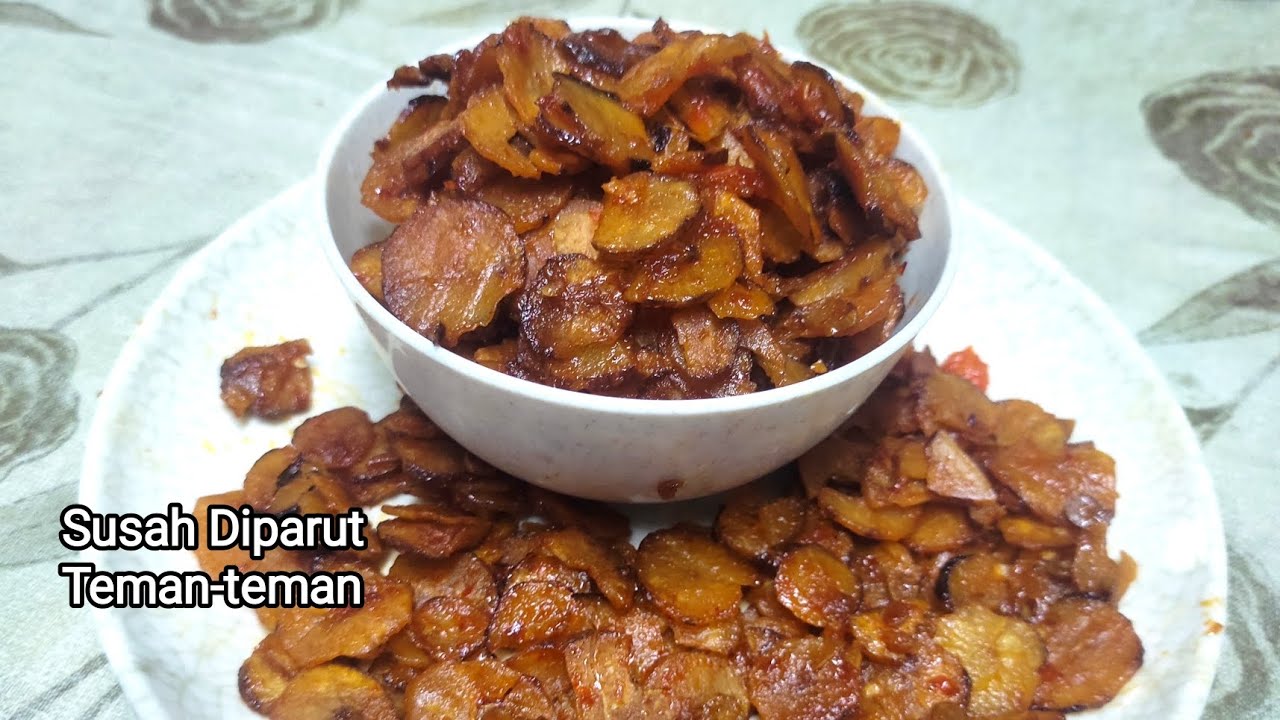 Keropok Keripik Sambal Biji Durian Youtube