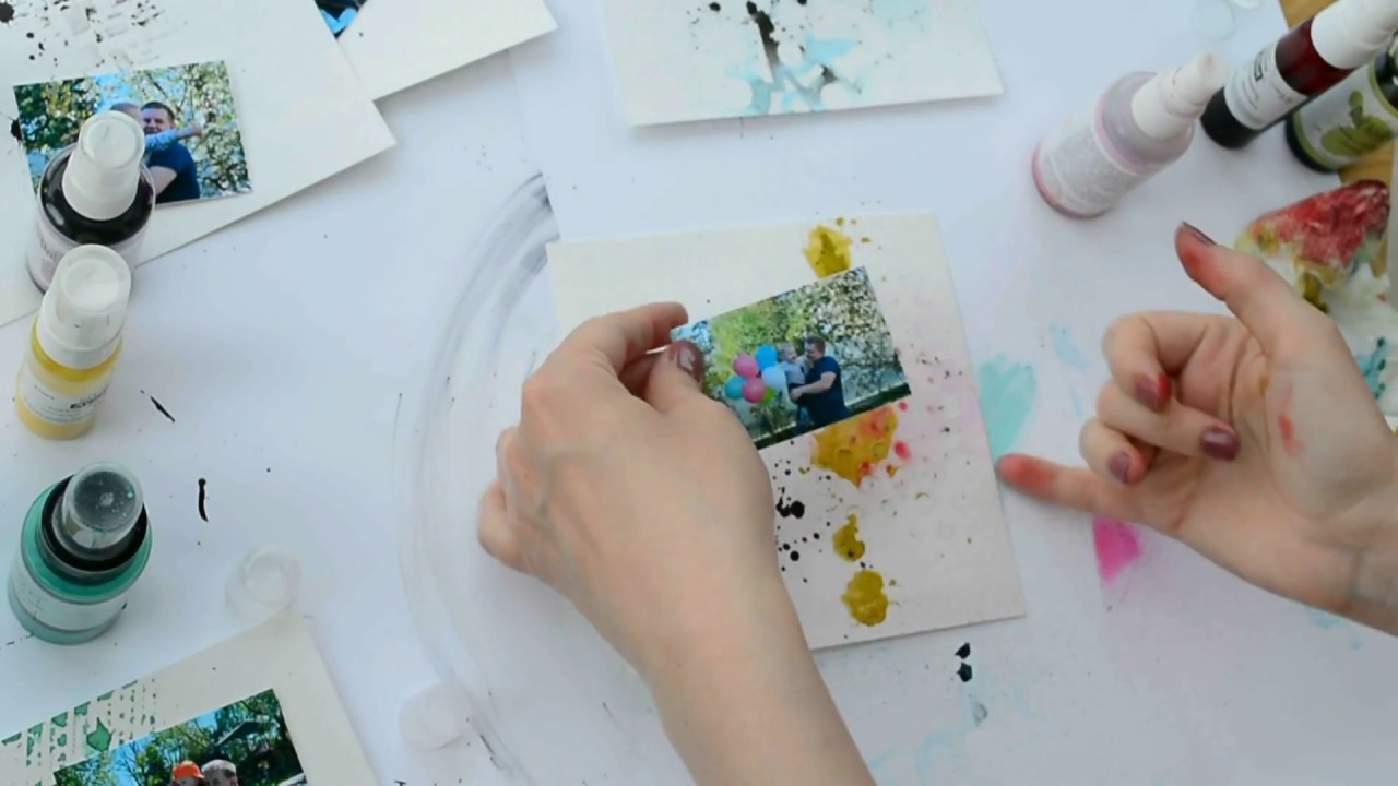 mixedmedia mini album / Scrap 2 Days / process video - YouTube