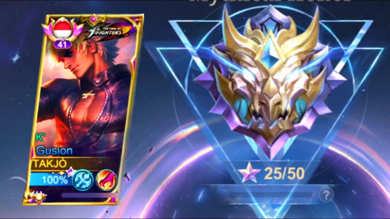 FINALLY!! MYTHICAL HONOR GUSION RANK GAMEPLAY🔥(hard match 😱) mobile ...