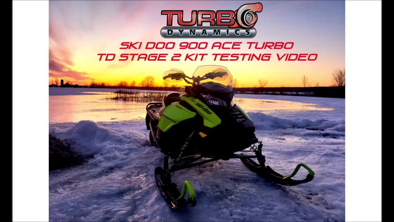 Turbo Dynamics 900 ace Turbo TD STAGE 2 Powertrail testing video 215HP ...