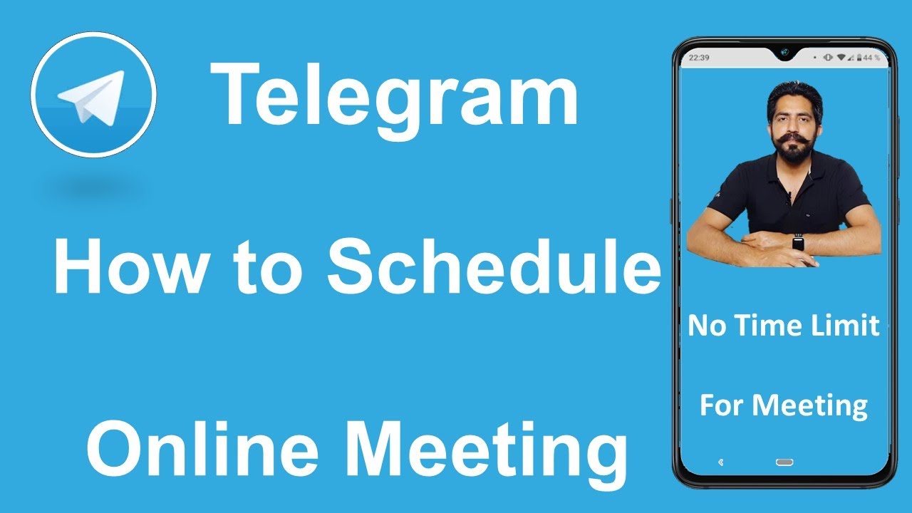 How to Schedule Meeting On Telegram & Create Link - YouTube