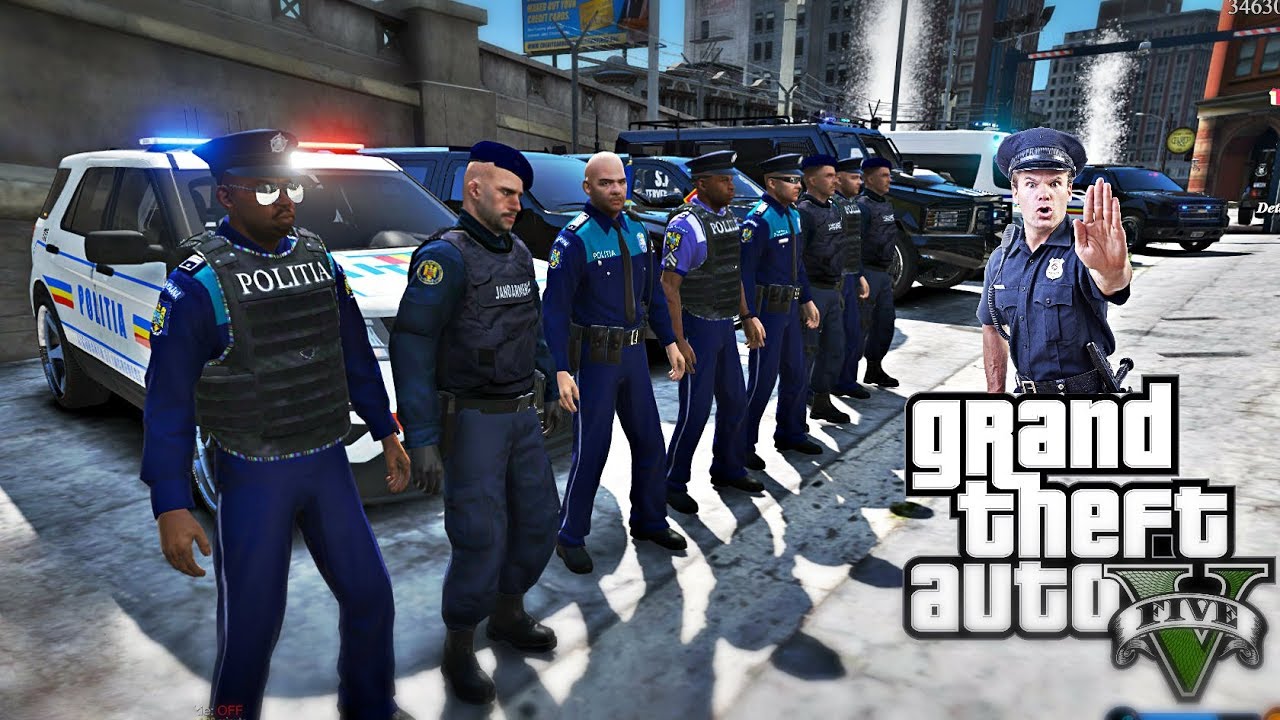 RAID CU POLITIA PESTE MAFIE! • GTA 5 FIVEM - YouTube