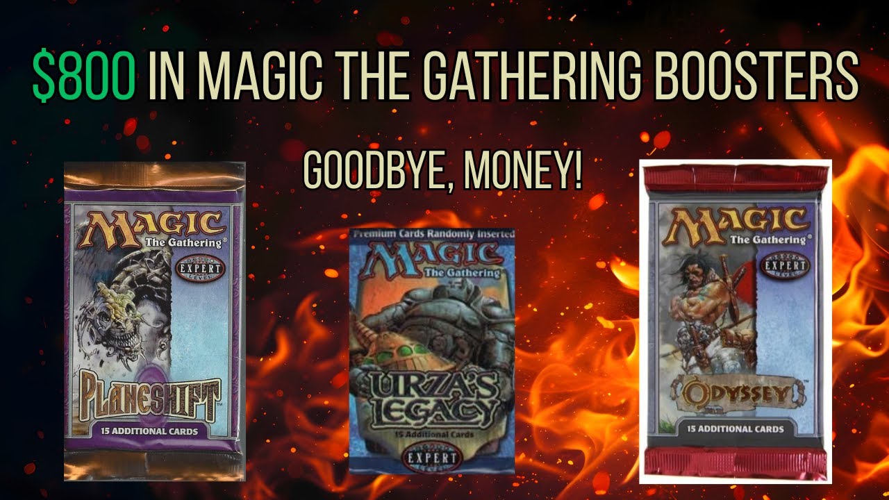 Opening 20 old Magic the Gathering packs - 2nd edition - YouTube