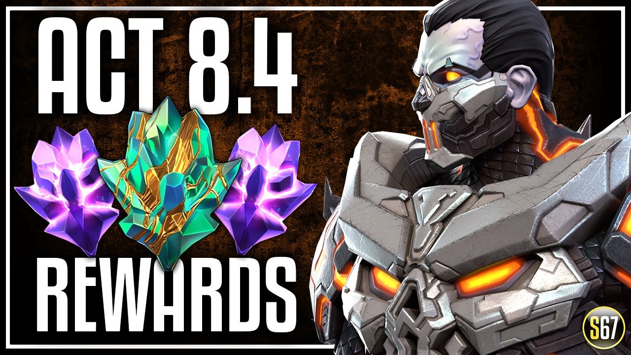 ACT 8.4 REWARDS OPENING! Rank 3 Gem! Titan Crystal! - YouTube