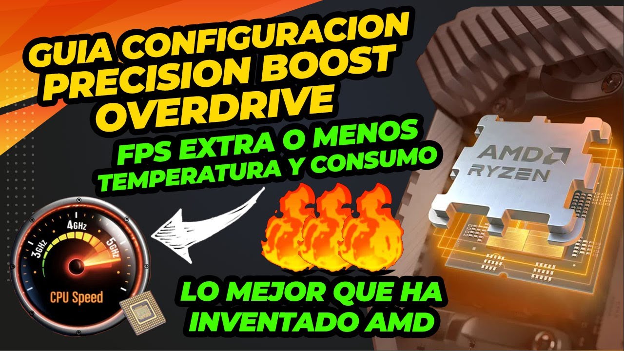 GUIA PRECISION BOOST OVERDRIVE (PBO) MÁS FPS CON MENOS TEMPERATURA Y ...