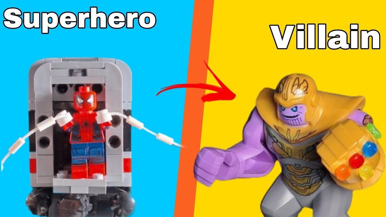 I build a LEGO SUPERHERO CITY - YouTube