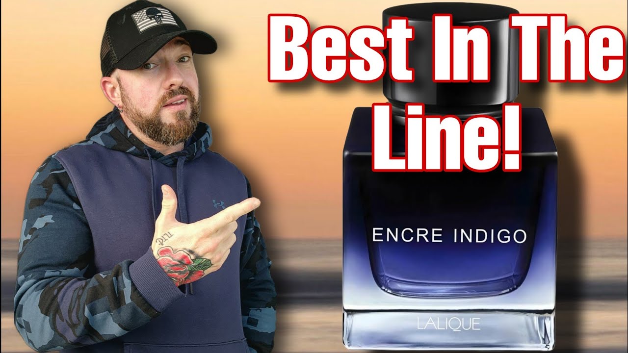 NEW Dark Blue Vetiver: Lalique Encre Indigo Fragrance Review - YouTube