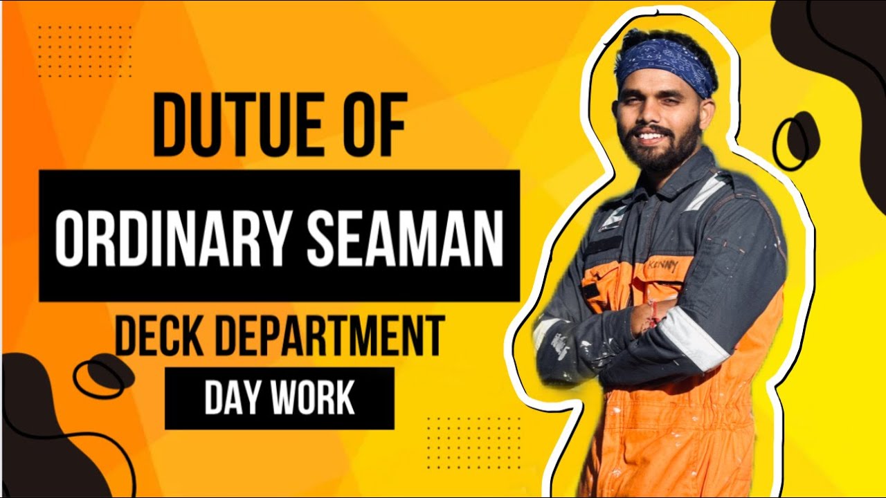 Ordinary Seaman Day Routine in Sailing 🚢🌊 l Life at Sea Ep-01 - YouTube