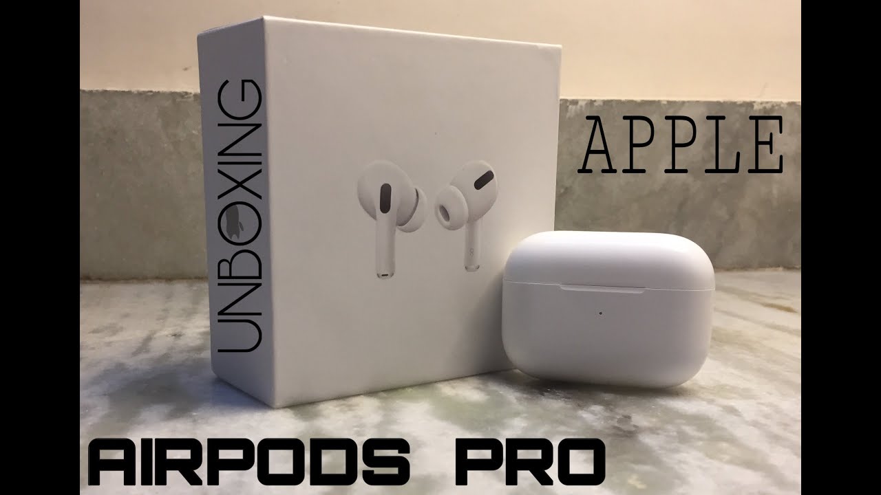 APPLE | Airpods Pro | Unboxing | Must watch - YouTube