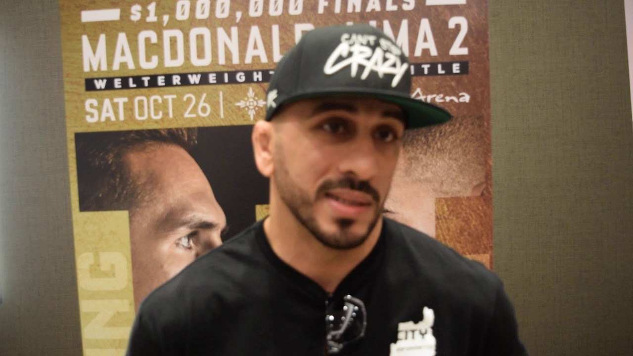 Bellator 232: Saad Awad Media Day Interview - YouTube