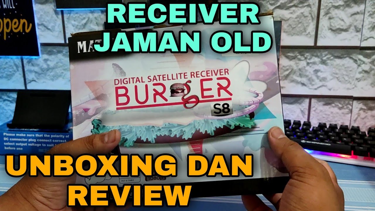 Unboxing Dan Review Nostalgia RECEIVER MATRIX BURGER S8 - YouTube
