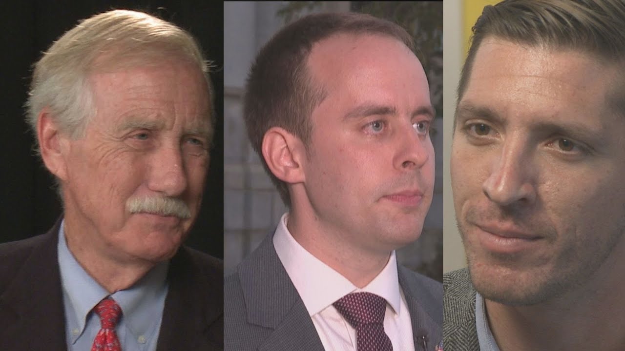 REPLAY | Maine US Senate Debate with Sen. Angus King faces Eric Brakey ...