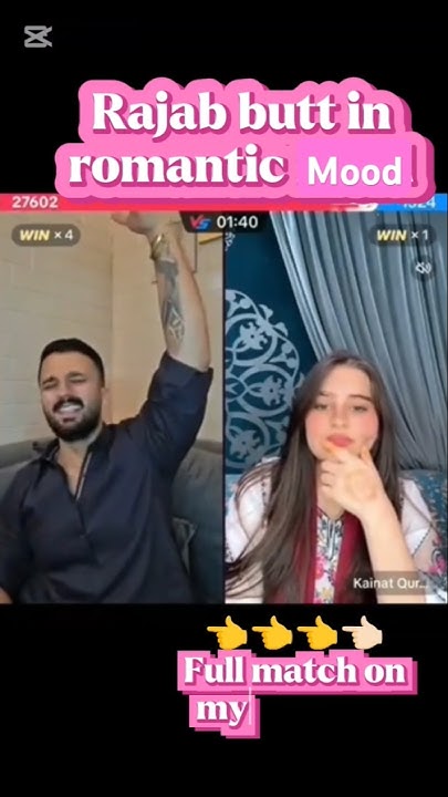 Rajab butt romantic mood with kainat | how to kainat react |Haider shah ...