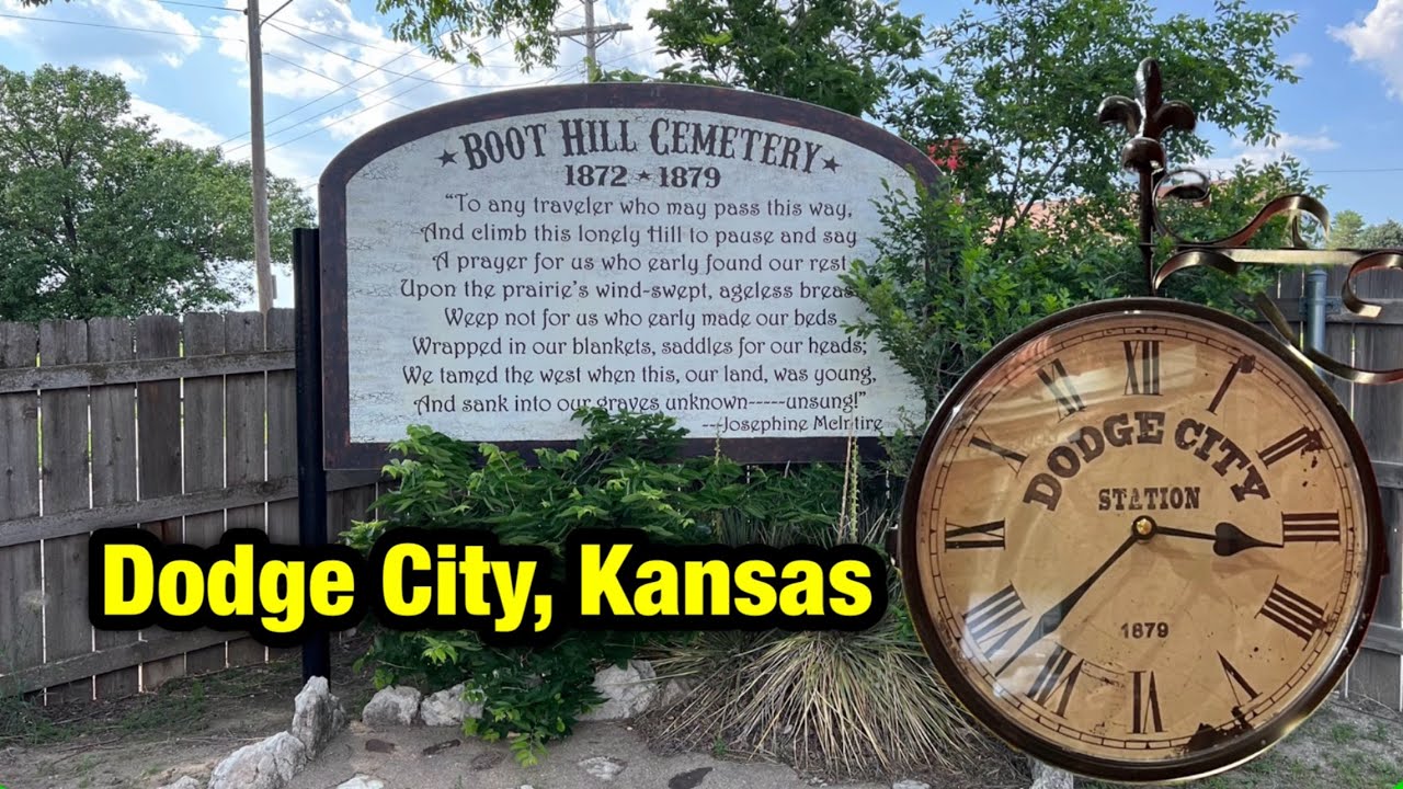 Dodge City, KS | Boot Hill & Museum - YouTube