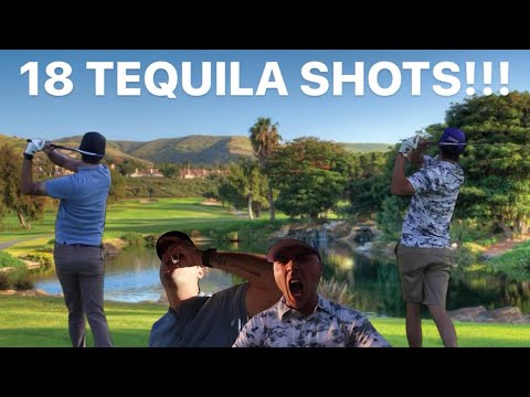 18 TEQUILA SHOT CHALLENGE ! - YouTube