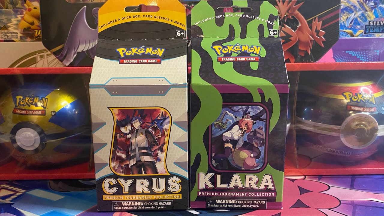 Cyrus and Klara Premium Tournament Collection boxes!! - YouTube