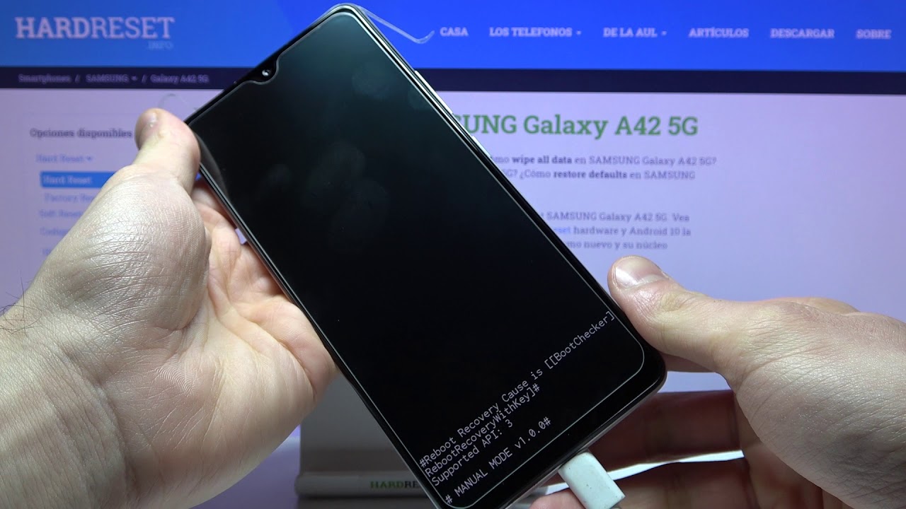 Cómo entrar y salir del modo Recovery en SAMSUNG Galaxy A42 5G ...