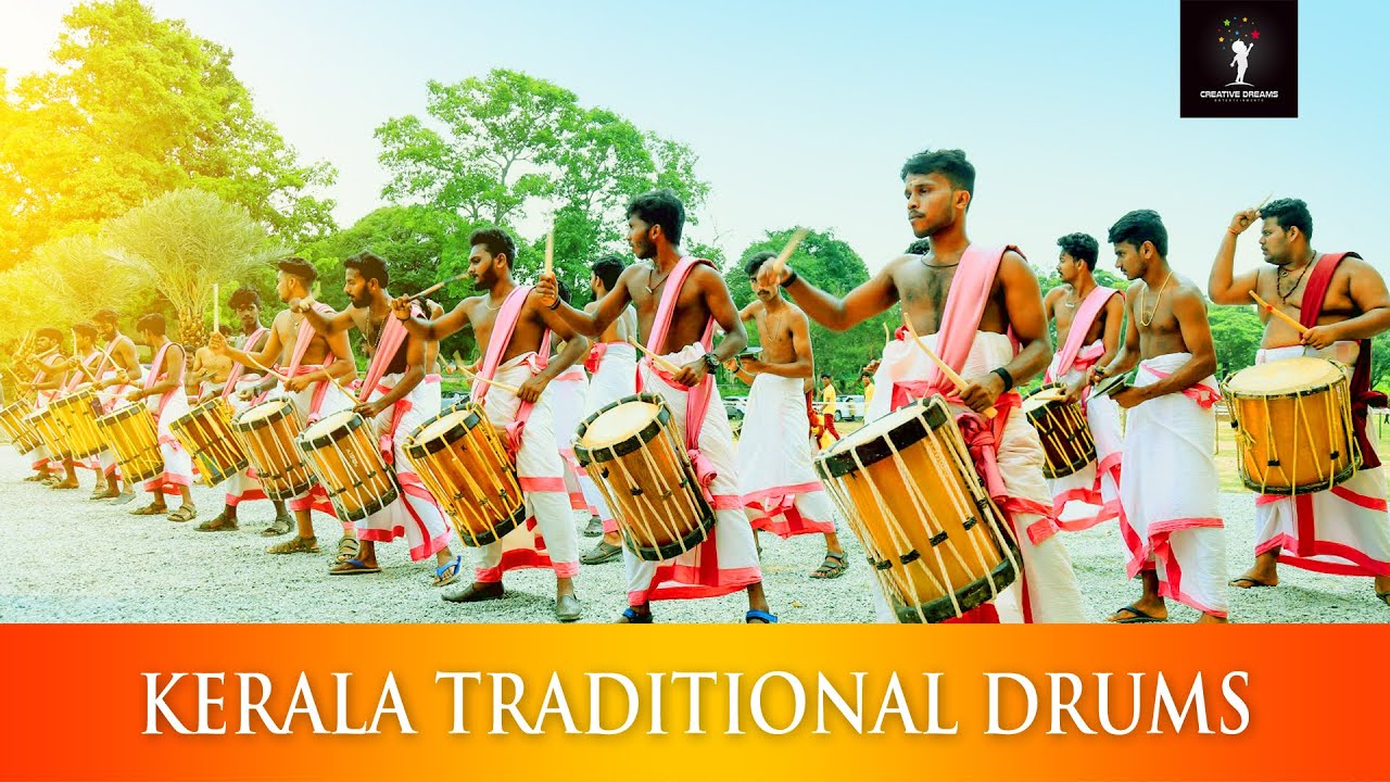 kerala Traditional drums II Creative Dreaams Entertainments - YouTube