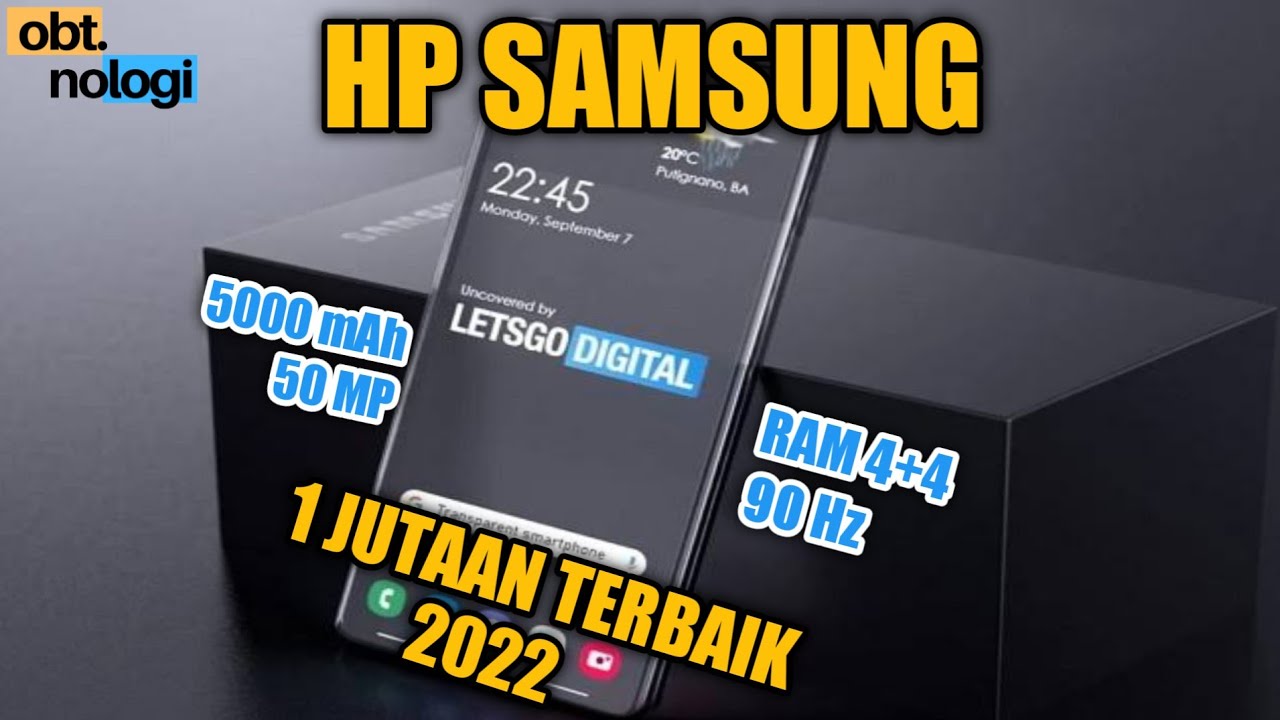 GASUKA HP CINA⁉️ NIH 5 SMARTPHONE SAMSUNG 1 JUTAAN TERBAIK 2022 | RESMI ...