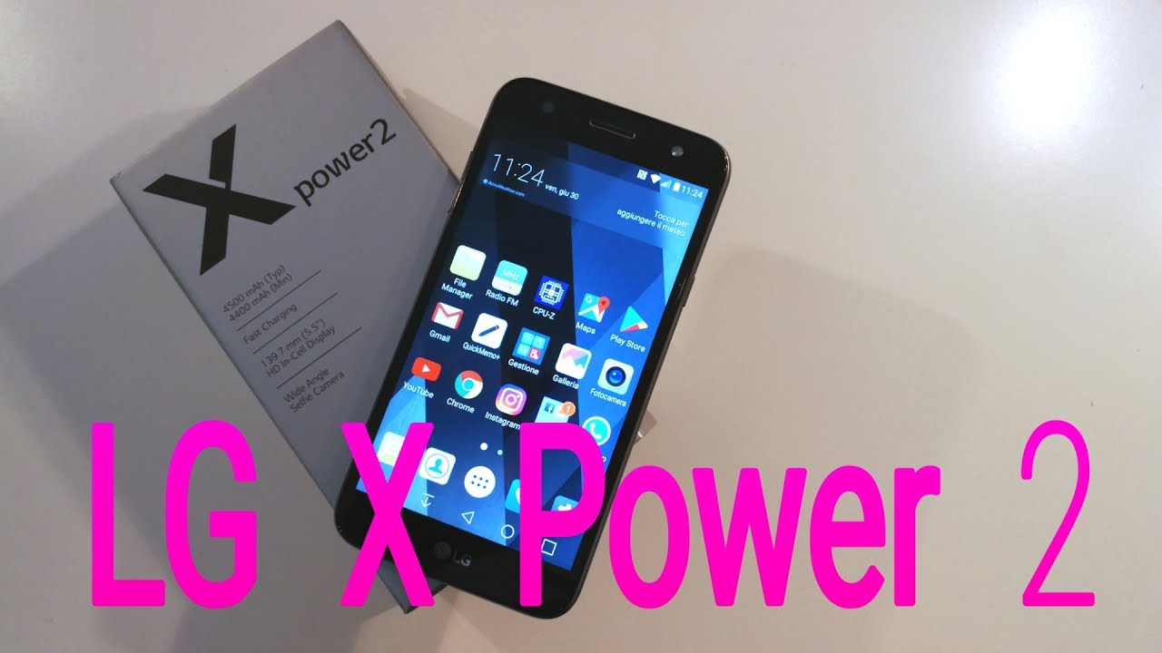 LG X POWER 2: la Recensione di Cellulare Magazine - YouTube