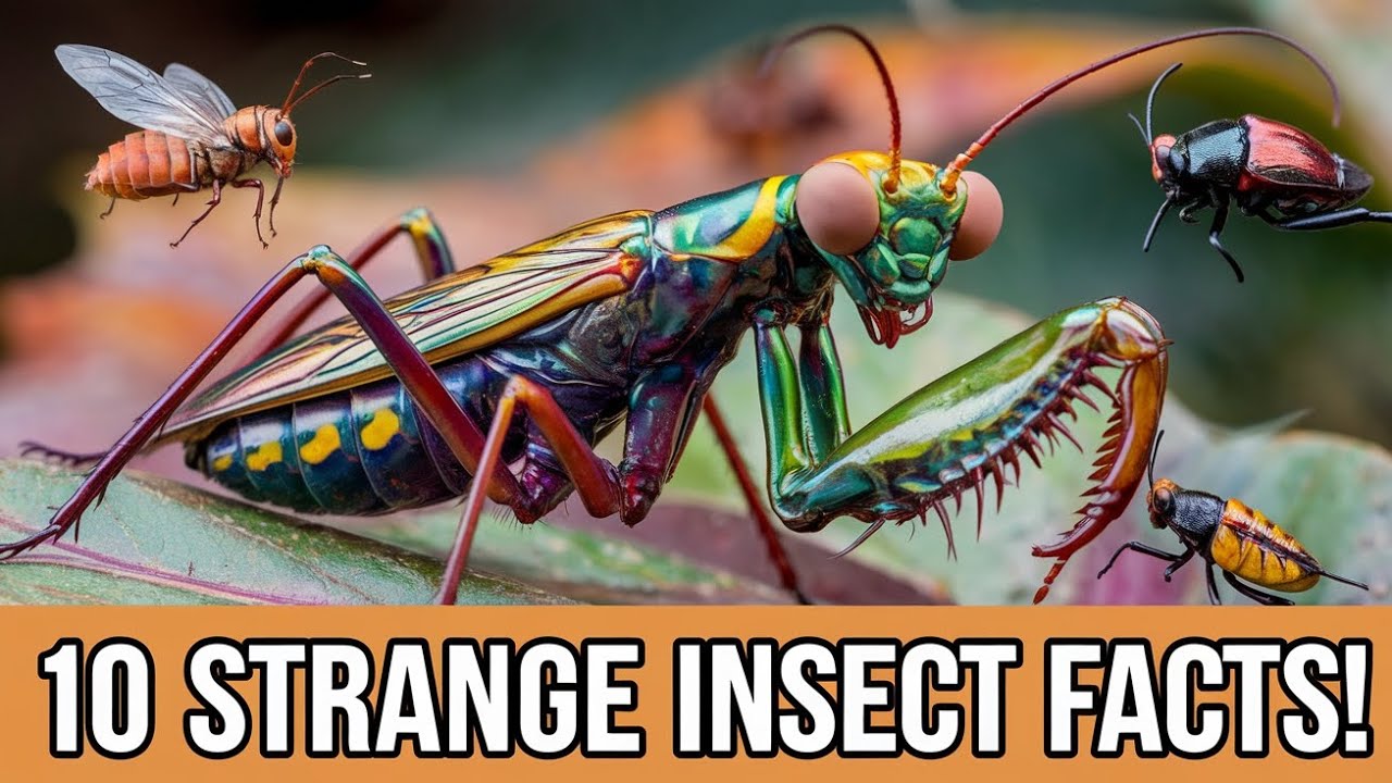 10 Strange Facts About Insects That Will Blow Your Mind! - YouTube