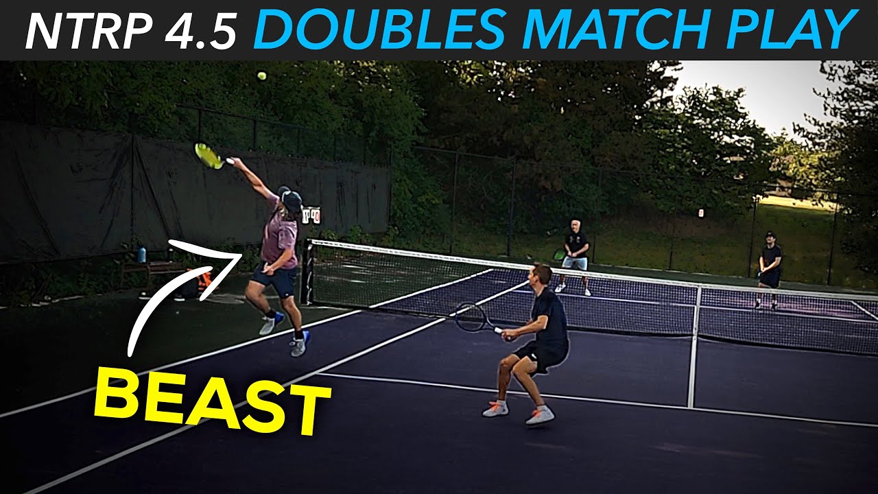 My Partner is a BEAST - NTRP 4.5 Doubles Match (Part 2) - YouTube