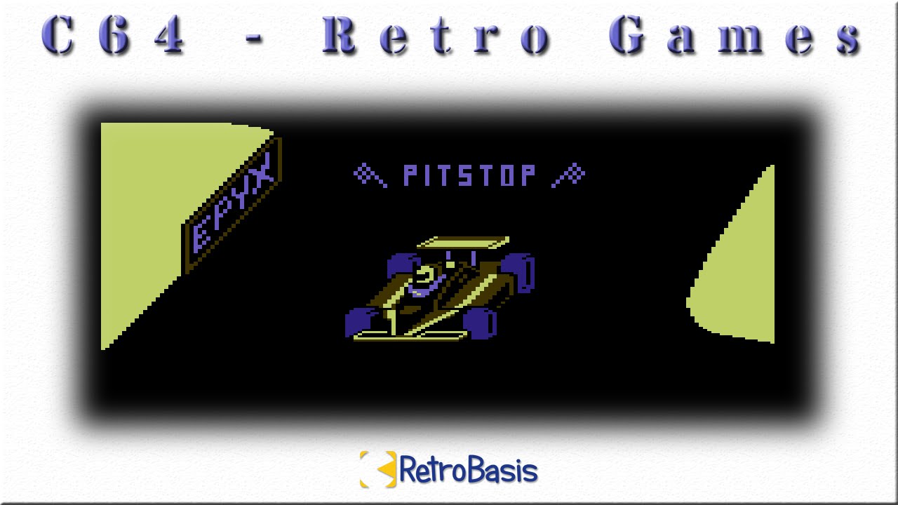 Pitstop (1983) [C64] - YouTube