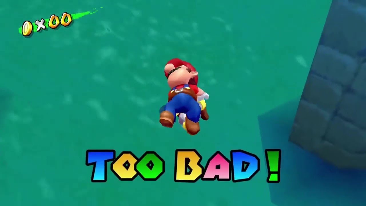 Ultima's Super Mario Sunshine Death Compilation - YouTube