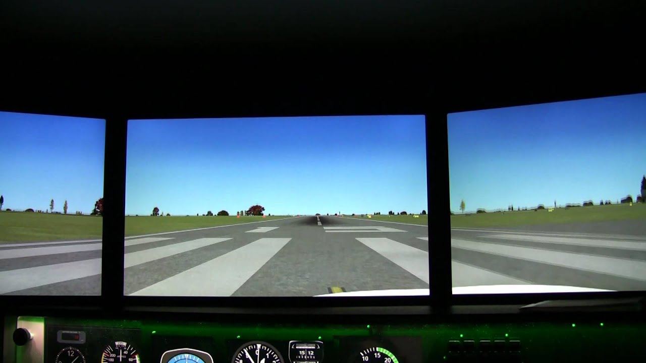 BFC REDBIRD FMX Flight Simulator - YouTube