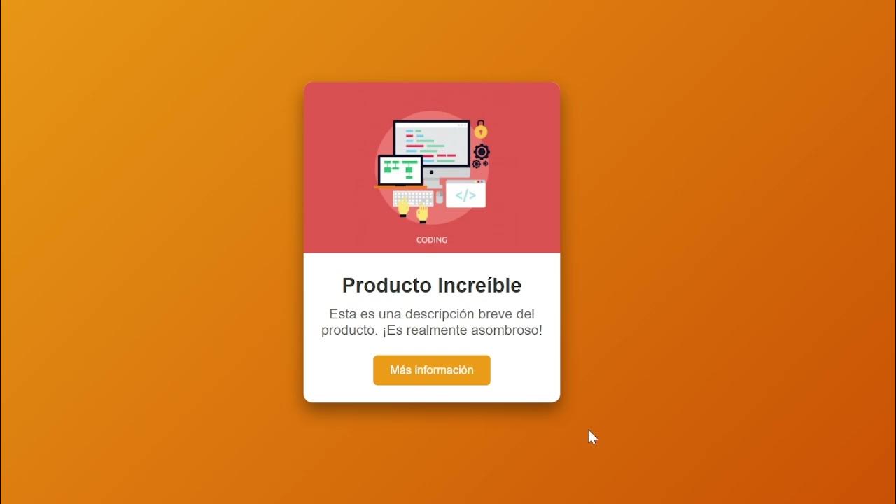 Tarjetas con animaciones HTML CSS JAVASCRIPT - YouTube