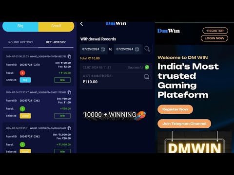 DM WIN WINGS TRACk 😱 WITHDRAWAL PRF AND WING TRACK 💥 #dm #win - YouTube