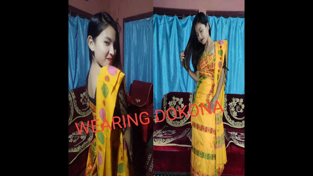 How to wear Dokhona - YouTube