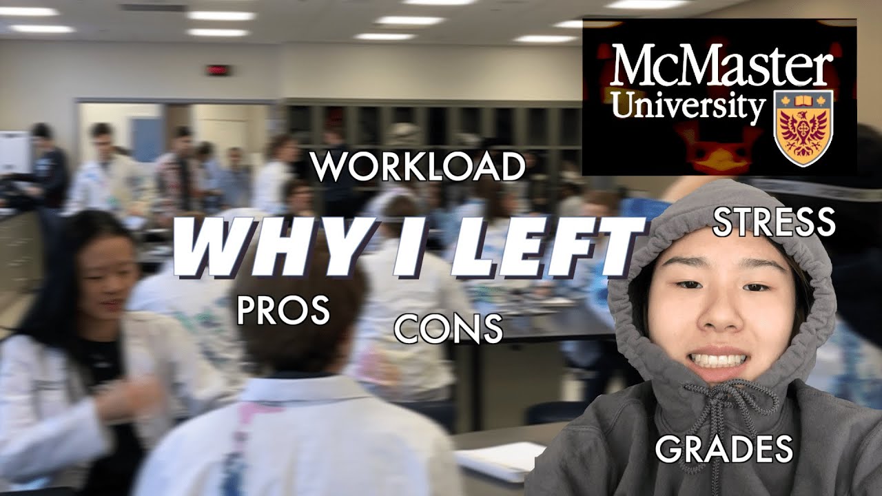 thoughts from first year iSci // mcmaster university - YouTube