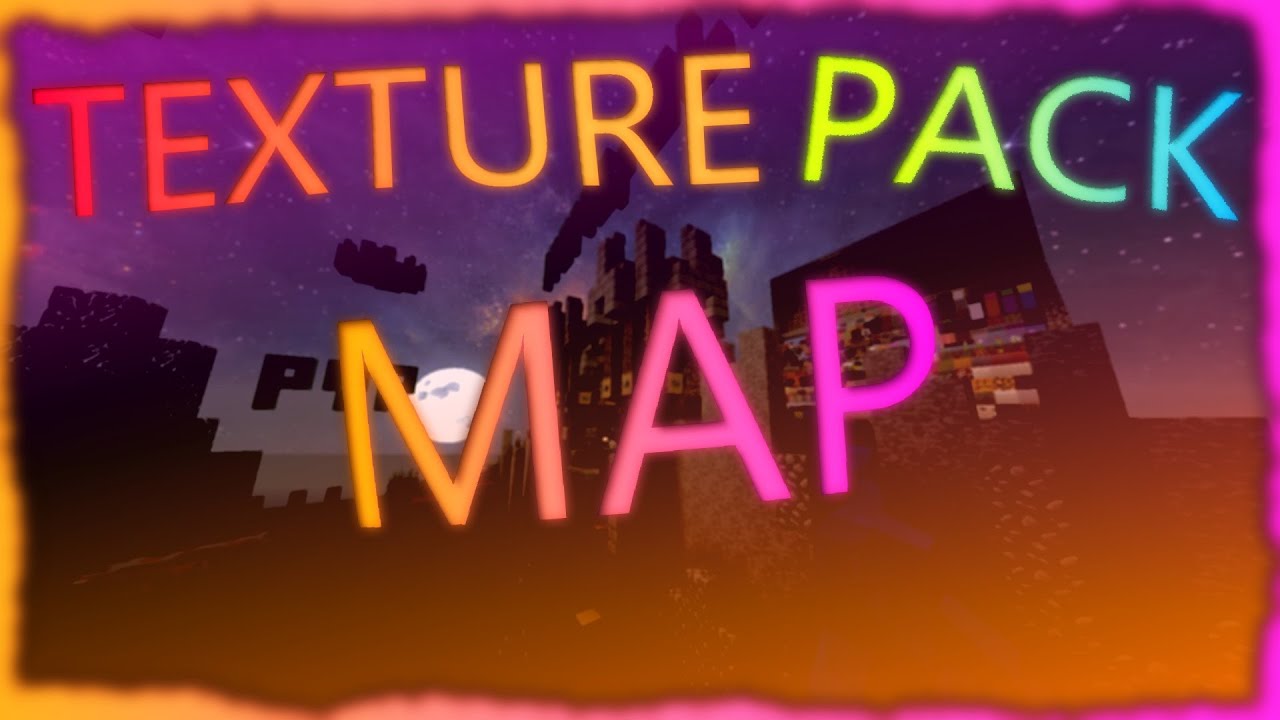 Texture/Resource Pack Showcase World Download | Texture Pack Map ...