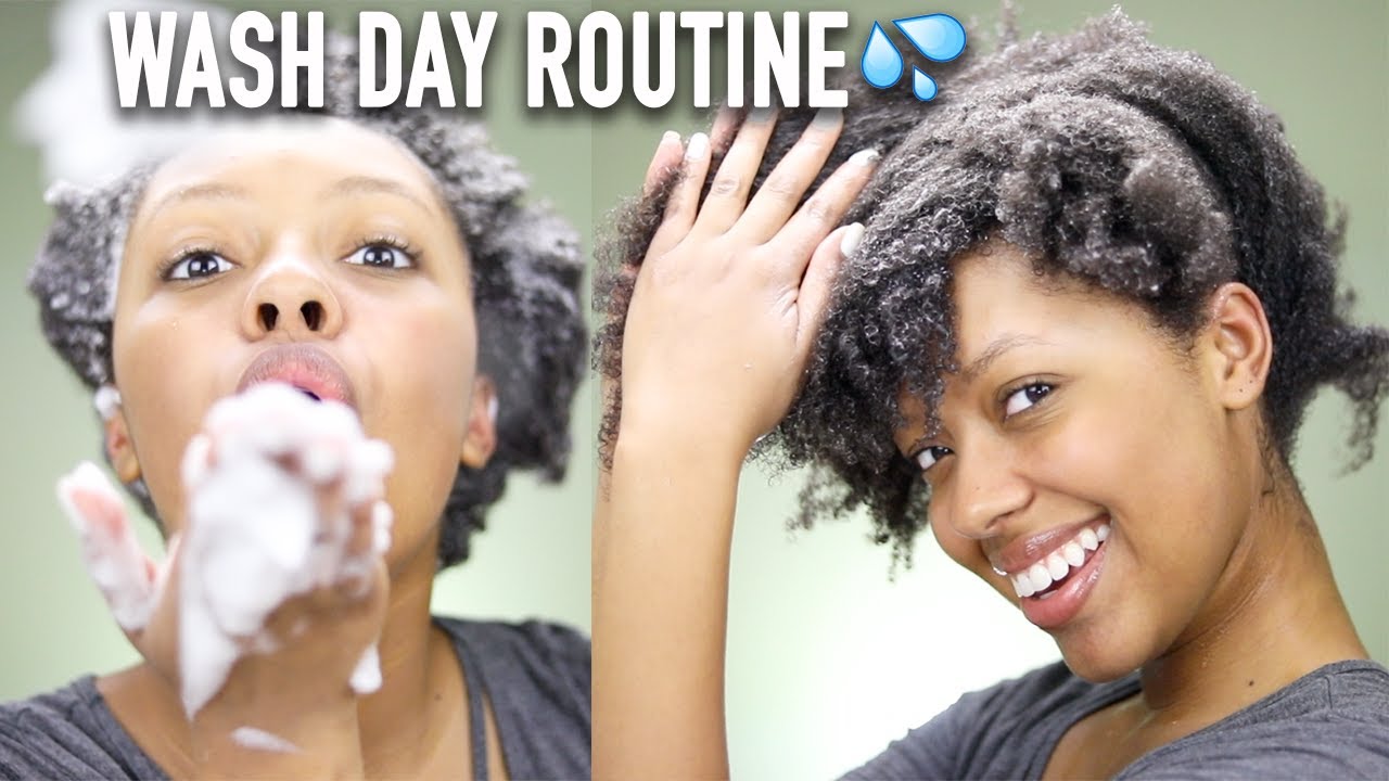 MY WASH DAY & SELF CARE ROUTINE - YouTube