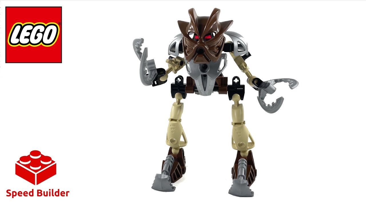 LEGO BIONICLE 8568 Pohatu Nuva | speed build - YouTube