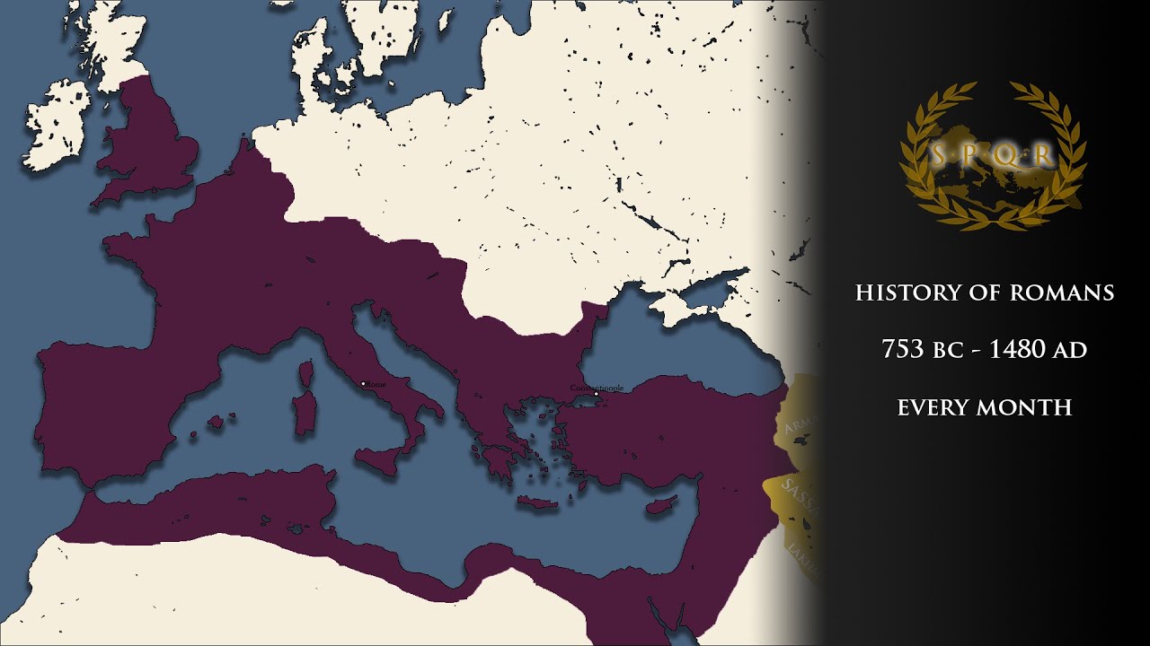 History of the Romans (753 BC - 1480 AD) | Every Month - YouTube