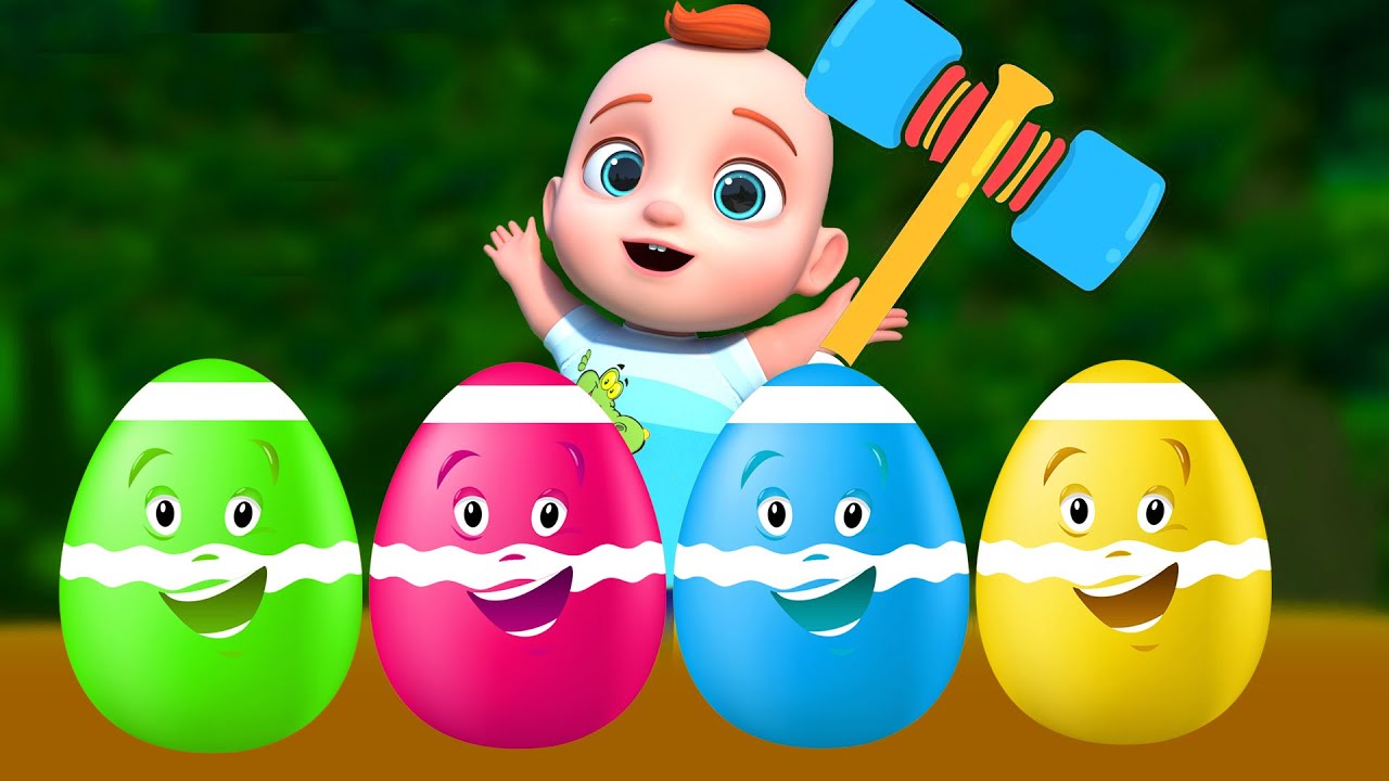 Surprise Eggs Kids Songs | GoBooBoo | Nursery Rhymes - YouTube