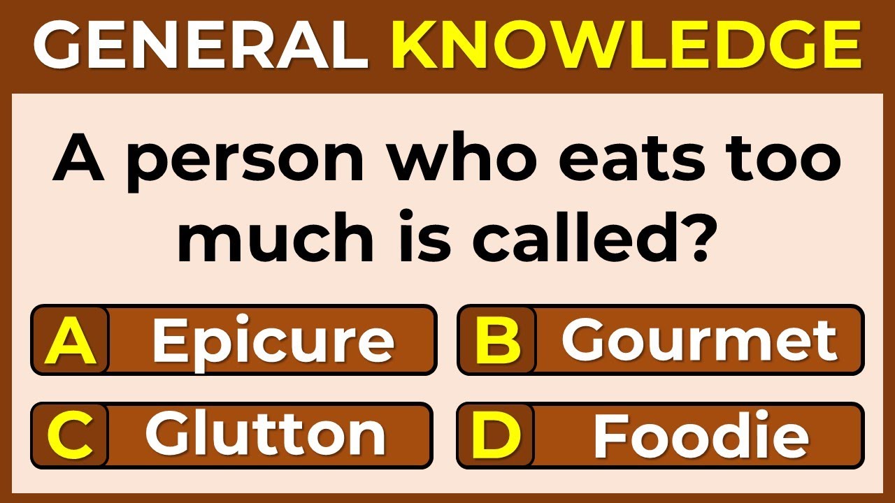 How Sharp Is Your General Knowledge? Only True Geniuses Get a Perfect ...