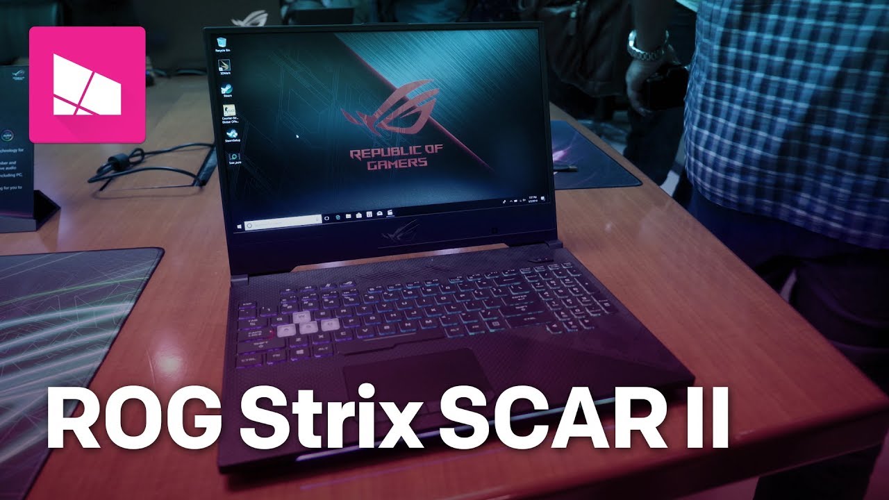 ASUS ROG Strix SCAR II hands-on: Powerful gaming laptop with narrow ...