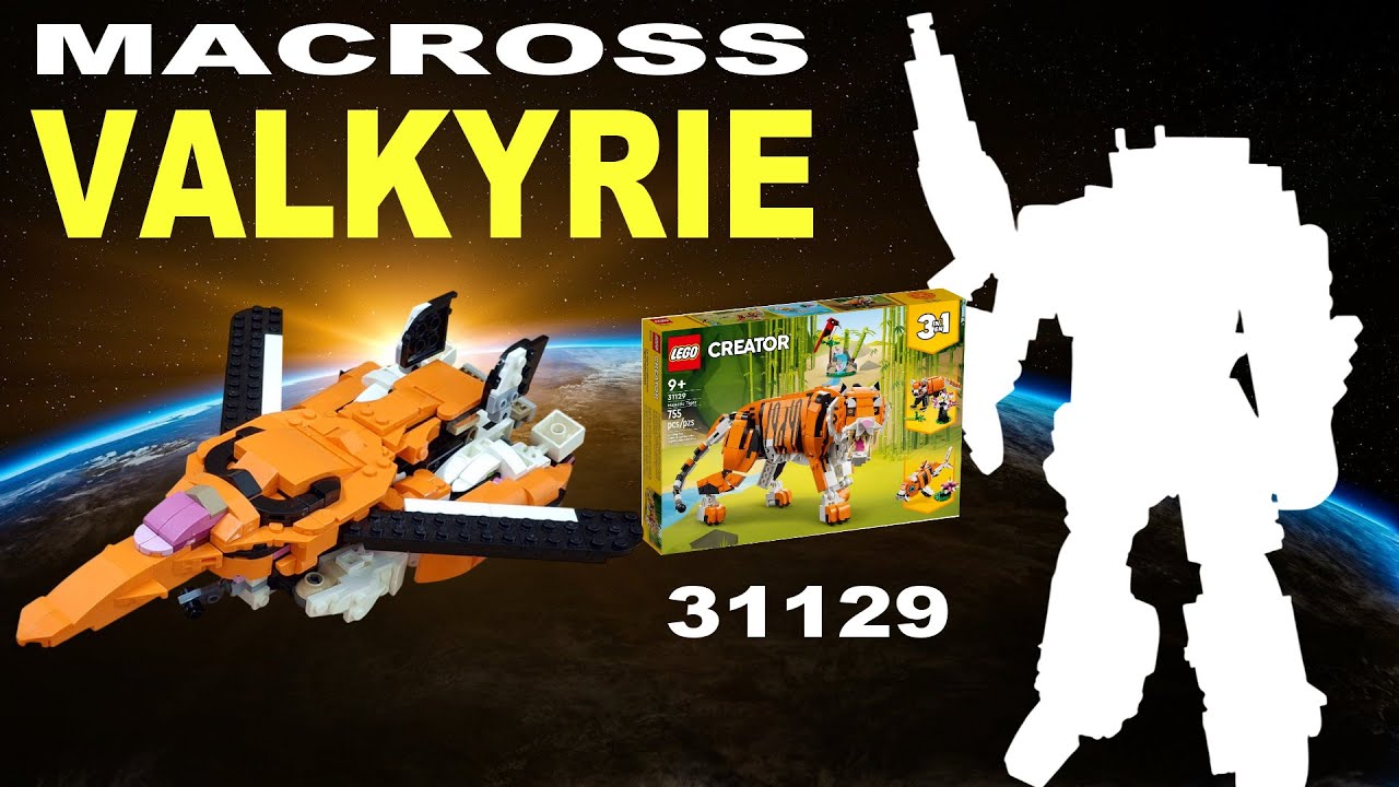 LEGO VF-1 Valkyrie (Macross) / Jetfire (g1 Transformers) using lego set ...