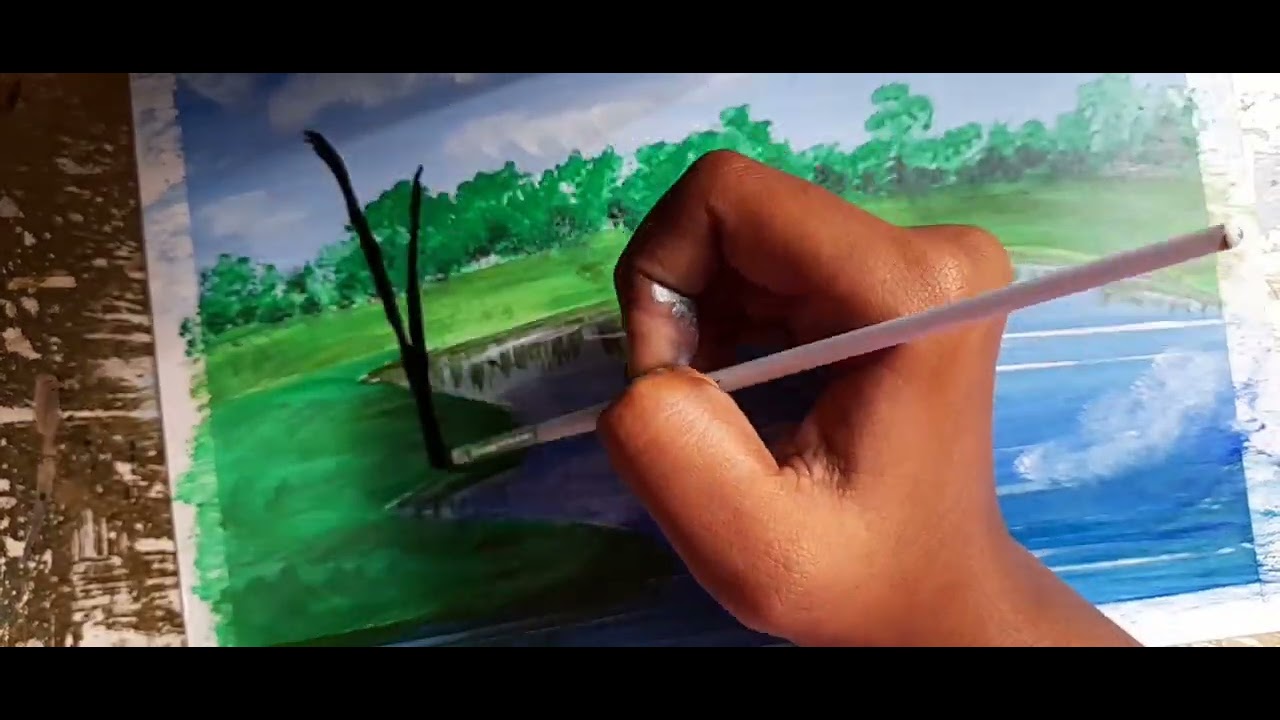 acrylic painting tutorials/easy painting step by step /painting for ...