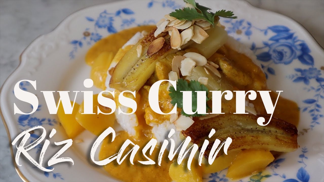 Riz Cashimir | Fruit Curry |スイスのカレー!(フルーツ入) | - YouTube