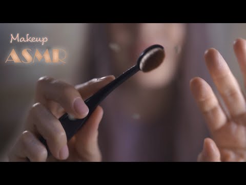 ASMR Realistic!! Makeup & Skincare / Whispering Roleplay (Japanese)