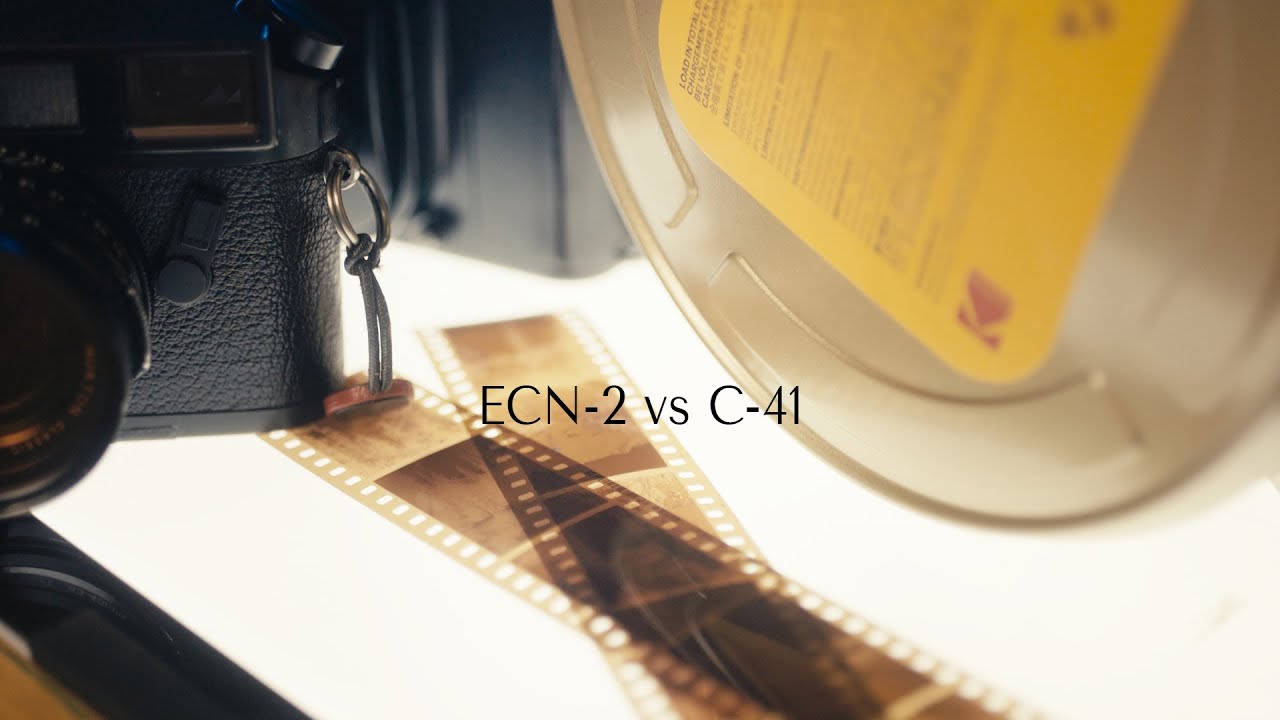 A Side-by-Side Comparison of ECN-2 and C-41 Film Developing - YouTube