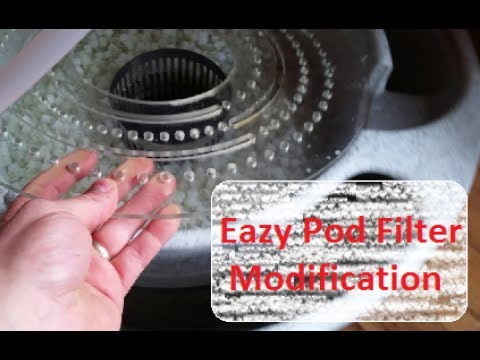 Koi Easy Pod Filter Modification - Eazy Pod Mod - YouTube