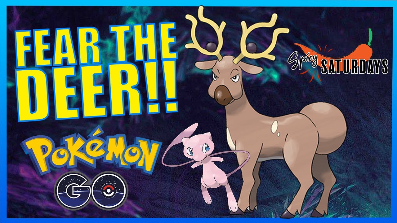 STANTLER STOMPS THE COMPETITION!! PLUS POISON JAB MEW!! | POKÉMON GO ...