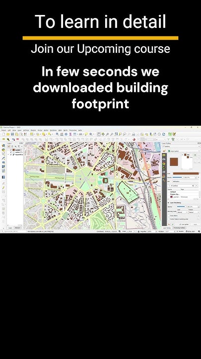QGIS shots by Quest GIS #learninaminute: “Buildings Data from OSM: Base Maps Made Easy” - YouTube