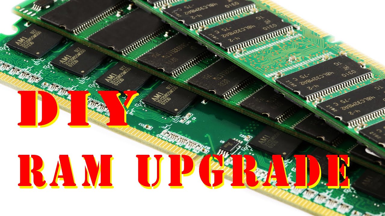 RAM Upgrade tutorial - DIY RAM exchange - YouTube