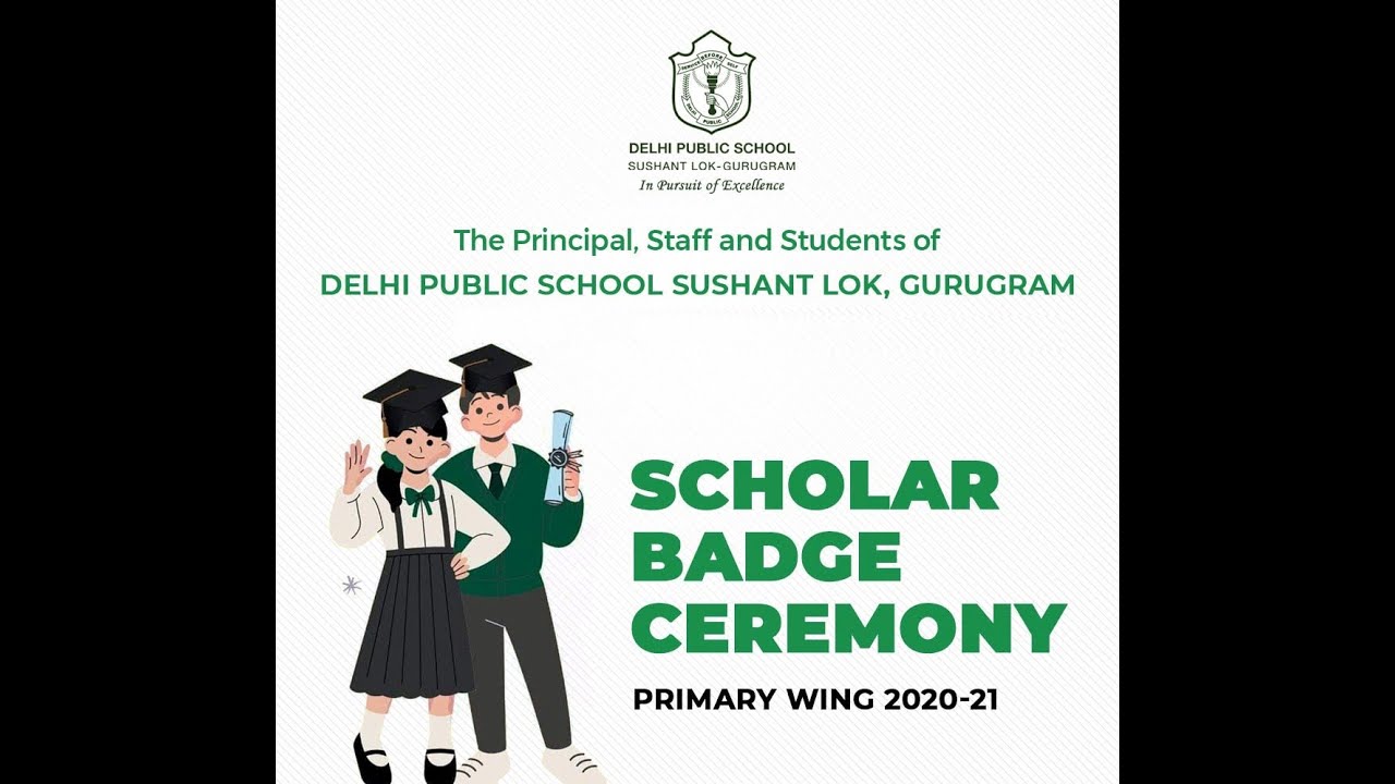 Scholar Badge Ceremony Primary Wing 2020 2021 - YouTube